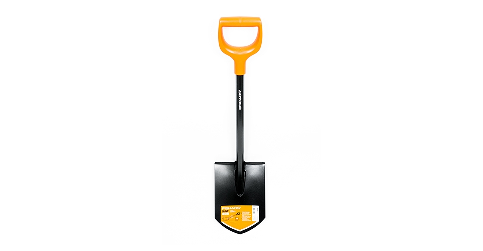 Лопата штыковая укороченная FISKARS Solid (1066715) купить в Минске и Беларуси – цена и отзывы